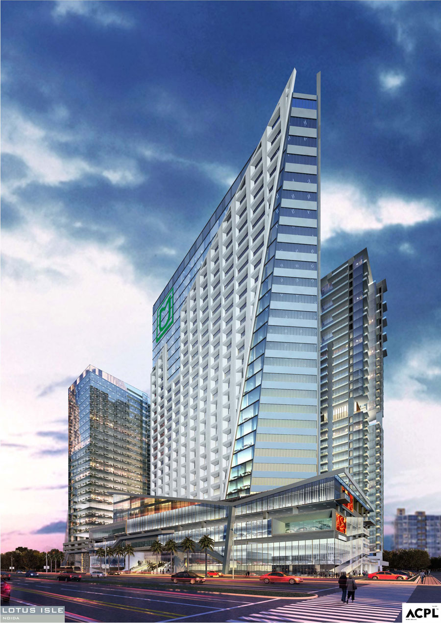 High Rise Buildings in Noida | Image Gallery of Lotus Isle
